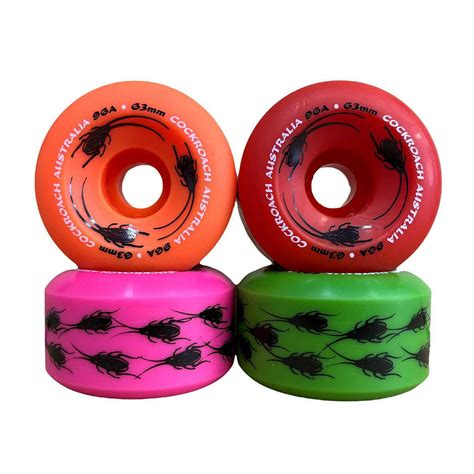 Cockroach Originals Party Mix 63mm 96a Wheels Ocd Skate Shop