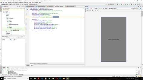 Android Studio Default View Isn T Loading Stack Overflow