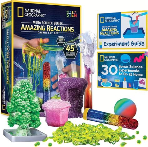 Explore 45 Fun Experiments With National Geographic Kit