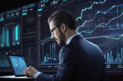Premium Photo Big Data Analytics With Ai Technology Data Analyst