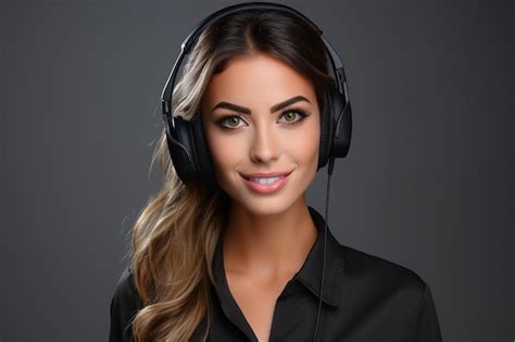 Premium Ai Image Confidence Unveiled Operator39s Portrait Elevated By