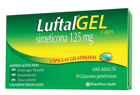 Luftal Cápsulas Gelatinosas Para Eliminar Gases Abdominaisluftal