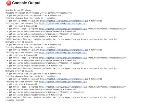 Git Jenkins Job Getting Triggered Even Without Commit Stack Overflow