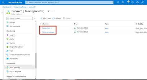 How To Configure Triofox Azure Vm Auto Start And Auto Shutdown