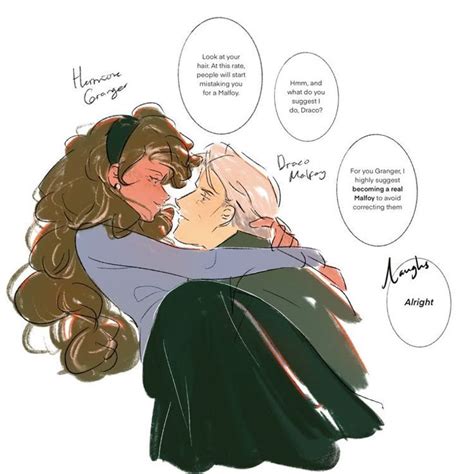 Dramione Fanart Draco Malfoy And Hermione Granger Harry Potter Fan