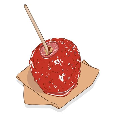 Premium Vector Candy Apples For Big Festival In Japan