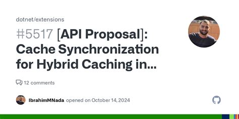 API Proposal Cache Synchronization For Hybrid Caching In Multi Node Environments Issue
