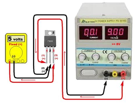 How To Test A Voltage Regulator IC Using Multimeter
