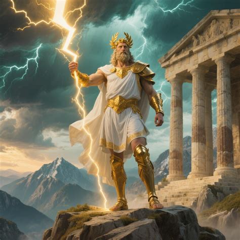 Zeus King Of The Gods Greek Gods And Goddesses Pictures Greek God