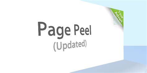 free jquery page peel advertising script