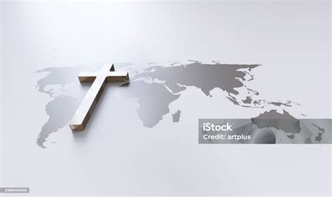 예수 그리스도의 십자가와 세계지도 배경 교회 선교 복음 및 전도 개념 기독교에 대한 스톡 사진 및 기타 이미지 기독교 세계