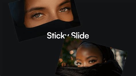 sticky slide scroll animation by framer university