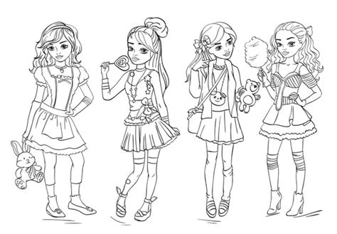 Coloring Pages 4 Girls 2025