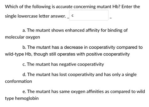Solved What Is The Approximate P50 Value Of Mutant