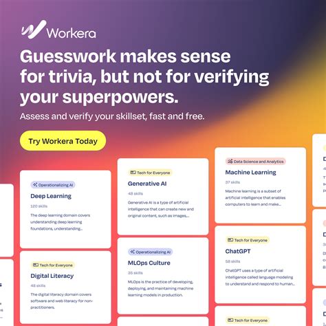 Workera Launches New Free Skill Assessments For