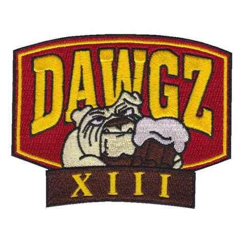 Usafa Cw Cs Det 13 Bulldawgs Patch United States Air Force Academy Colorado Patches