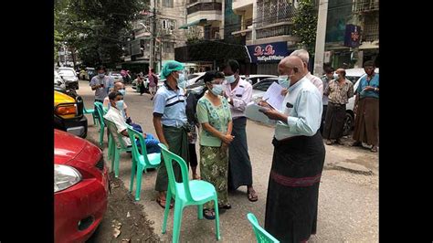 Dvb စမ်းချောင်းမြို့နယ် မြေနီကုန်းတွင် အသက် ၆၀ ကျော် မဲဆန္ဒရှင်များ က