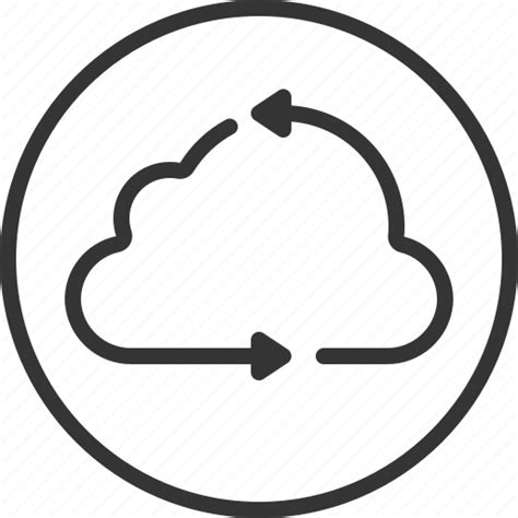 Cloud Computing Internet Network Sky Synchronisation Icon Download On Iconfinder