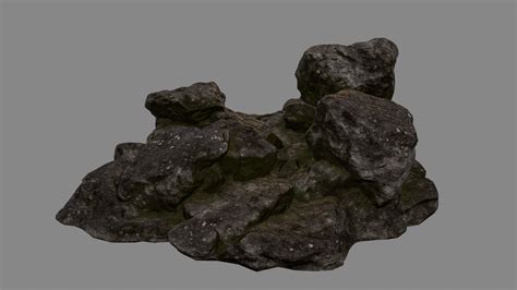Rocks 3d Model 8 Obj Free3d