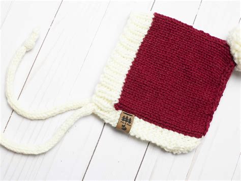Santa Christmas Pixie Bonnet Fox And Pine Stitches