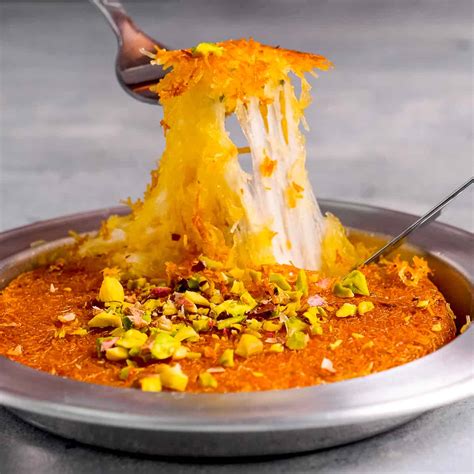 Turkish Kunefe Dessert Give Recipe