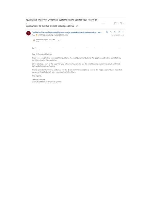 Pdf March 2023 Qualitative Theory Of Dynamical Systems Article