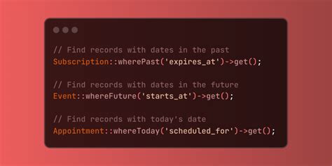streamlining date queries with laravel s shorthand methods devstacktips