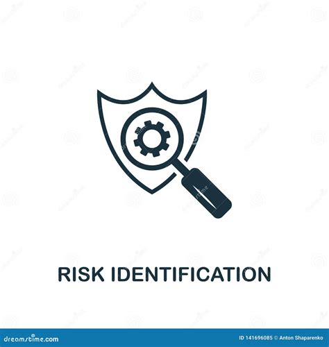 Risk Identification Icon Creative Element Design From Risk Management