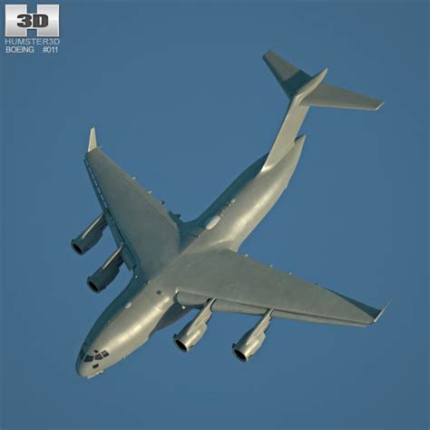 보잉 C 17 글로브 마스터 Iii 3d 모델 199 3ds C4d Fbx Lwo Ma Obj Max Unknown Free3d