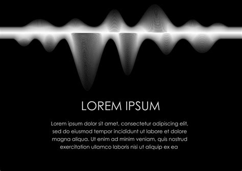 Abstract Seamless Background With Wavy Lines And Text Space 374991