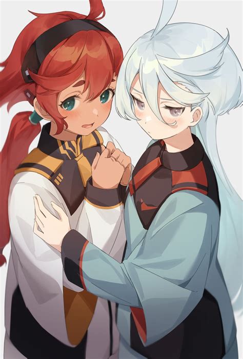 Suletta Mercury And Miorine Rembran Gundam And More Drawn By Hachinatsu Danbooru