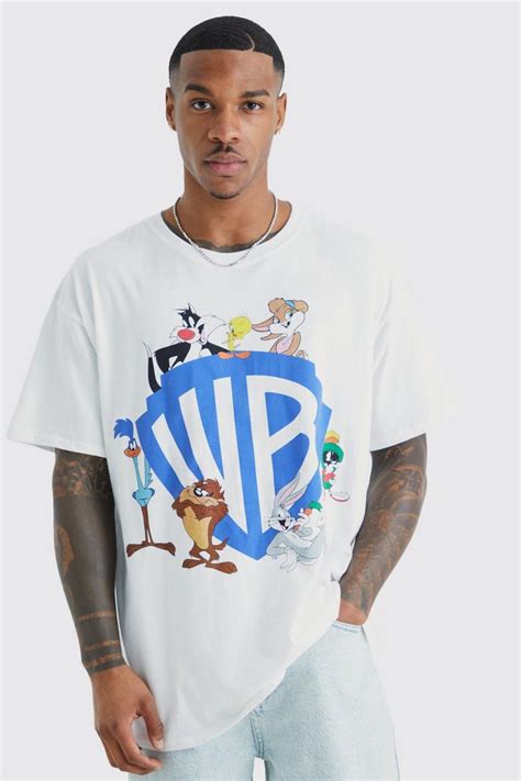 Oversized Looney Tunes License T-shirt | boohoo UK