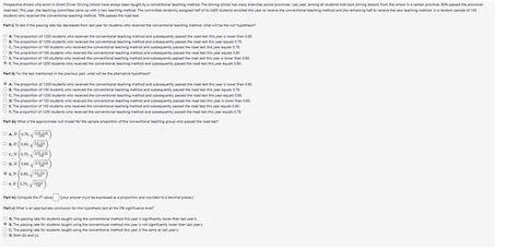 solved part ii for the test mentioned in the previous part