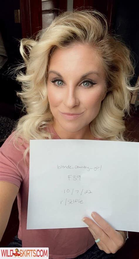 Blonde Country Girl Blondecountrygirl Cutecountrygirls Nude