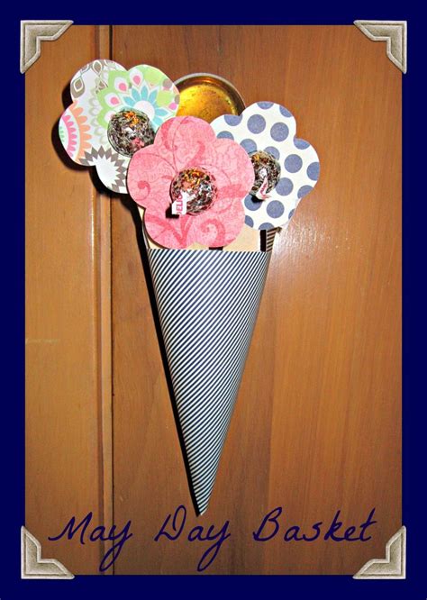Easy Craft How To Make A Paper May Day Basket