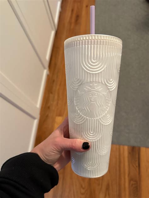 Starbucks White Tumbler