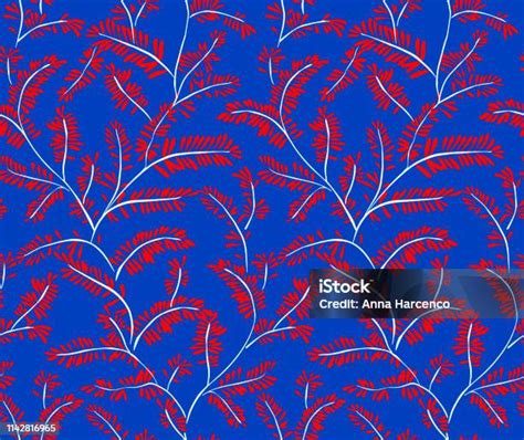 원활한 양식 된 잎 패턴입니다 벡터 일러스트 양치식물에 대한 스톡 벡터 아트 및 기타 이미지 양치식물 연속무늬 가리기