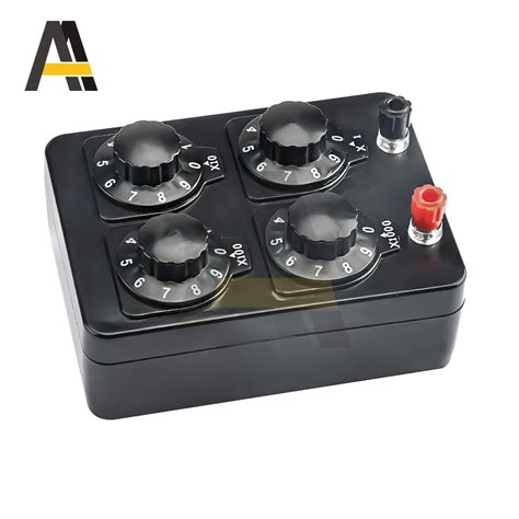 Ohm Simple Resistance Box Precision Variable Decade Resistor Simple Resistance Box