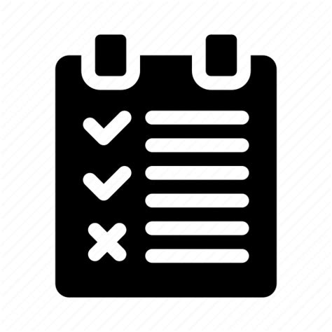 Check List Verification Tasks Tick Clipboard Criteria Icon