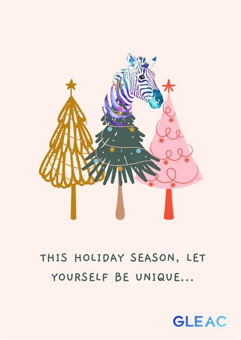 This Holiday Season Let Yourself Be Unique One Of A Kind A Total