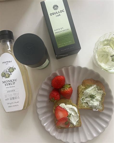 ₍ᐢ ̫ ᐢ₎ · °🤍 제품제공 바쁜 일상 속에서도 따뜻한 차 한잔으로 소확행 챙기기🍃💚 저는 요즘 Osullocofficial 말차를 이용한 레시피로 아침을