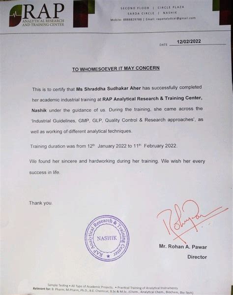 Shraddha Aher On Linkedin Internship