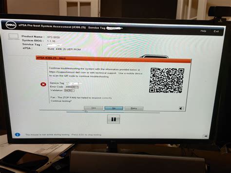 XPS 8930 Suppress Top PWM Fan Validation DELL Technologies