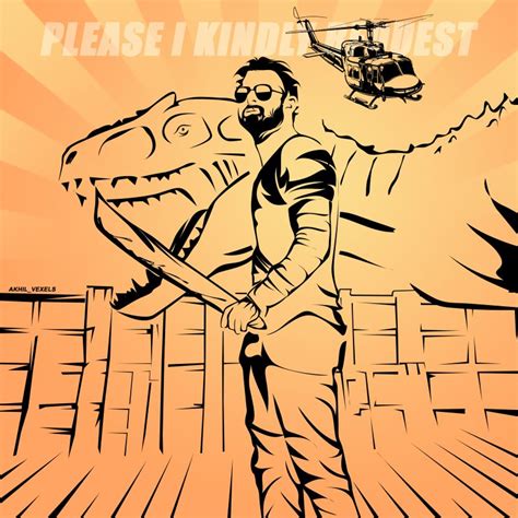 Vectorart Salaar Photoshop Vanama Akhil