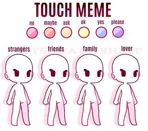 Touch Meme Free Desenho de poses Base de desenho Técnicas de arte