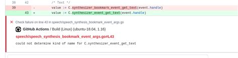 Compilation Error After Updating The SDK Version To 1 21 0 Error Could Not Determine Kind Of
