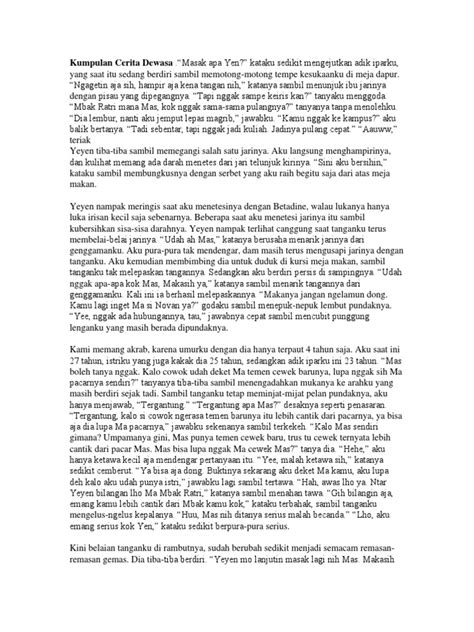 Kumpulan Cerita Dewasa Pdf
