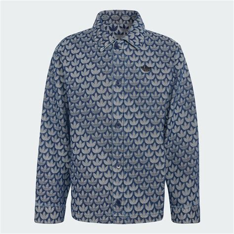 Camiseta Jeans Monograma Azul Adidas Adidas Brasil