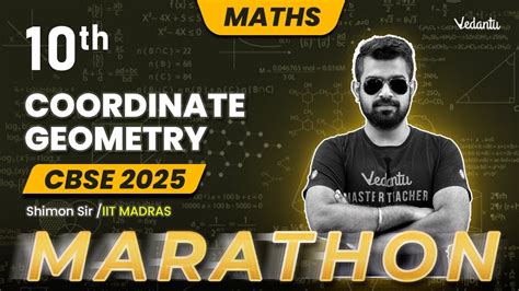 Coordinate Geometry Marathon Class 10 Maths Cbse 2025 🔥 Shimon Sir
