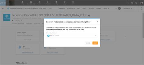 129 Product Release Sneak Automatic Migration From Federated To Cloud Amplifier Domo